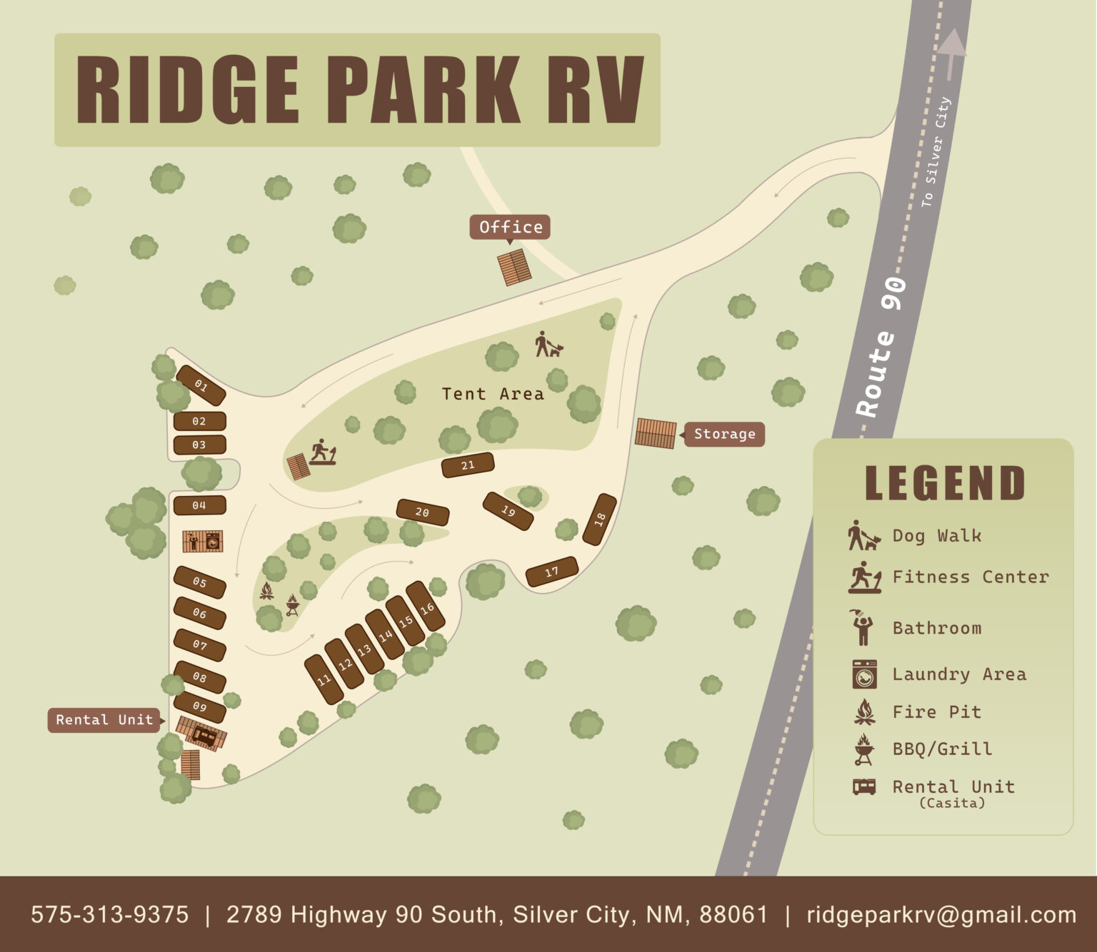 Maps | Ridge Park Rv Campground